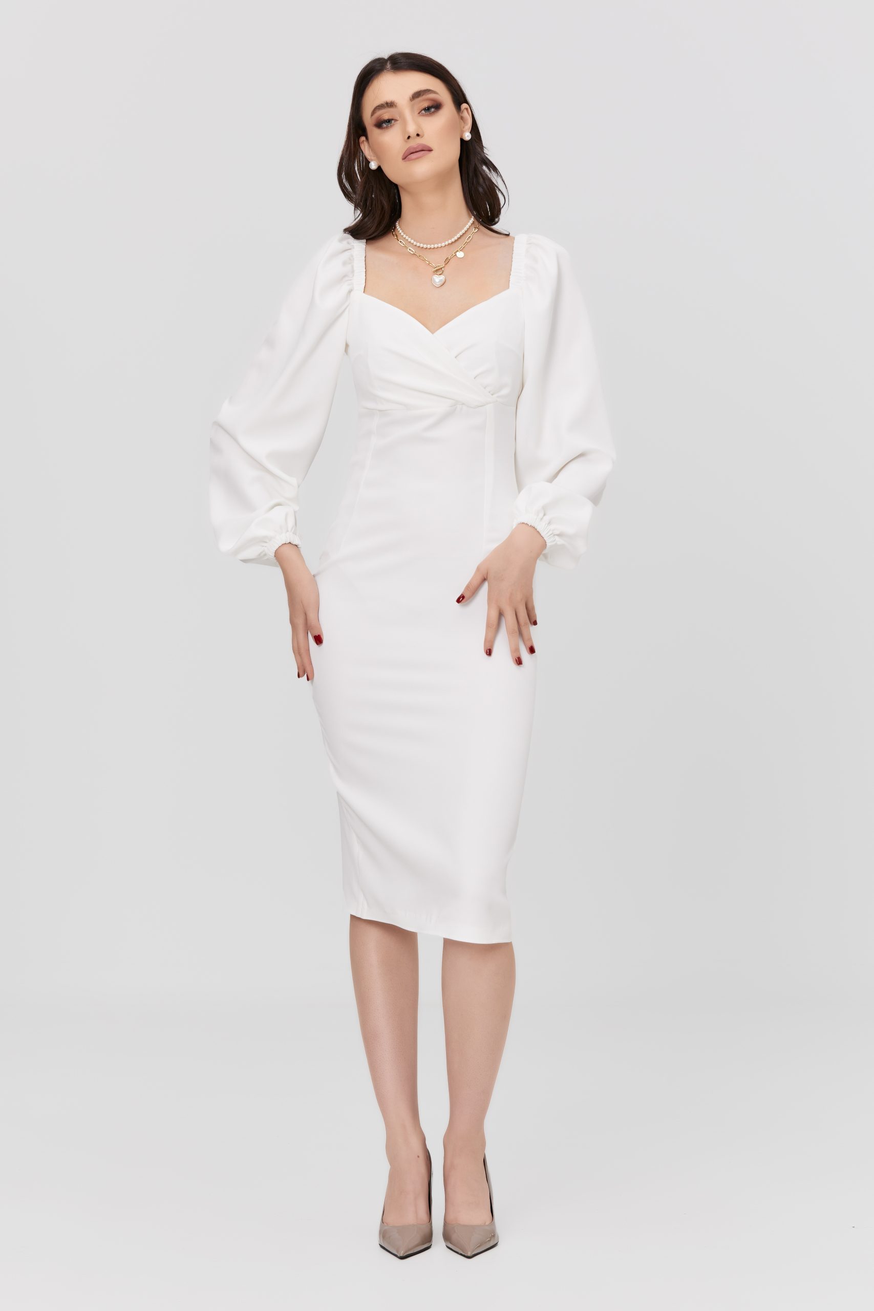 Rochie Palé White – GALE Shop